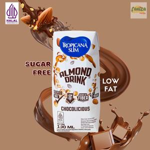 Jual Tropicana Slim Almond Ready to Drink Chocolicious 190ml Rasa Cokelat - Kota Bandung ...