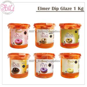 Jual TERLENGKAP !!! ELMER DIP GLAZE 1 KG ALL VARIAN / RASA LENGKAP ...