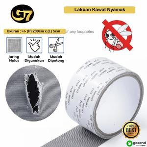 Jual Tambalan Kawat Nyamuk Sobek Atau Bolong Lakban Penambal Kasar ...