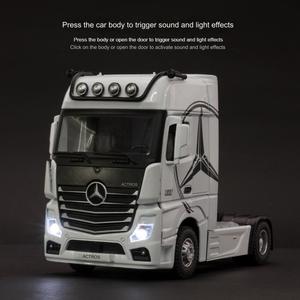 Jual Diecast Truck Mercy Mercedes Benz Actros Miniatur Truk Kepala ...