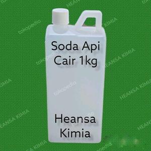 Jual " Soda Api Cair / Caustic Soda Liquid / NaOh 48% 1 kg - 1kg - Kota ...