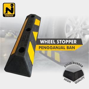 Jual Rubber Wheel Stopper karet stop untuk mobil STOP Pengganjal Ban ...