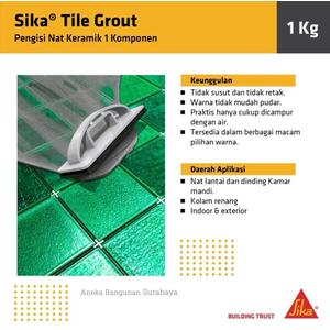 Jual DNa Sika Tile Grout 1kg nat keramik | Tilegrout - Kota Surabaya ...