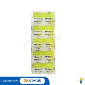 Jual MOLAPECT STRIP 10 TABLET - Kab. Bekasi - Apotek Cinta Bintang ...