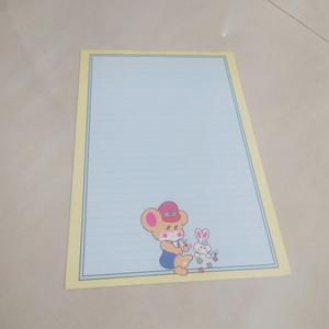Jual Kertas Surat / Letter Sheet / Kertas Memo Cat & Rabbit - Kab ...