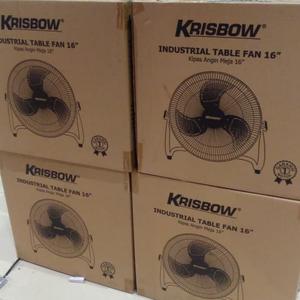 Jual Krisbow Industrial Table Fan 16 Inch Kipas Angin - Jakarta Pusat ...