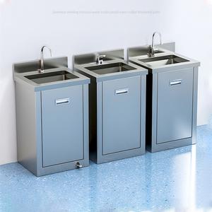 Jual 304 Stainless Steel Sink Wastafel tempat cuci tangan dengan sensor ...