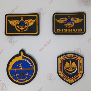 Jual Patch Rubber Logo DISHUB DINAS PERHUBUNGAN / Emblem Logo DISHUB ...