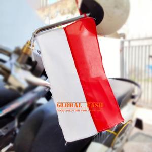 Jual Bendera Merah Putih Kendaraan / Bendera Sepeda Motor Merah Putih ...