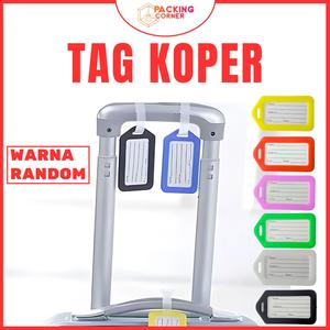 Jual Luggage Tag Travel Koper Name Tag Label Nama Tas Bagasi Warna ...