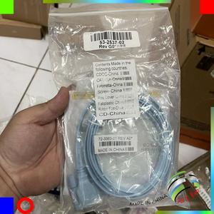Jual Cisco CAB-CONSOLE-RJ45 conscole cable 6ft with RJ45 and DB9F ...