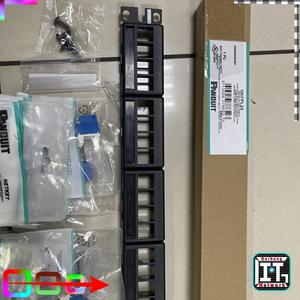Jual Patch panel utp panduit cat 6 24 port included modular Loaded ...