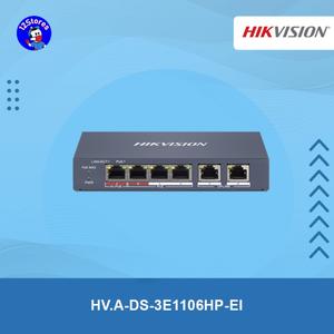 Jual HIKVISION SMART HIGH POE SWITCH 4 PORT POE 2 UPLINK - DS-3E1106HP ...