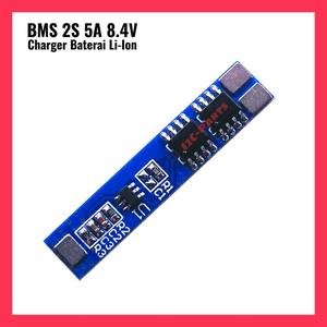 Jual BMS 2S 5A 18650 Baterai Lithium 7.4V 8.4V Battery Protection ...