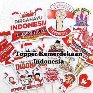 Jual Topper Tema KEMERDEKAAN / Topper HUT RI / Topper Kemerdekaan ...
