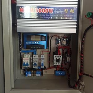 Jual Asli Box Panel Inverter 5000W Psw Otomatis Ats Lvd Solar Panel ...