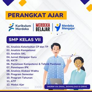 Jual Perangkat Modul Ajar Smp Kelas 7 Ikm - Kumer - Kurikulum Merdeka ...