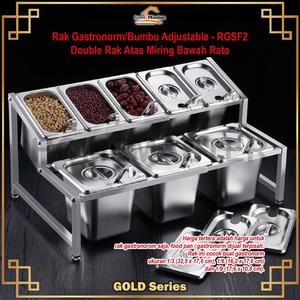 Jual PROMO HomeMaster Rak/Rack Gastronorm/Food Pan Bumbu/Saos/Saus ...