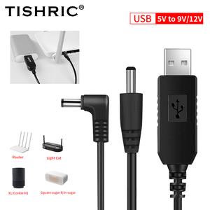 Jual TISHRIC Kabel Daya USB DC 5V Ke 12V 9V Adaptor Jalur Peningkat Daya untuk Rute WIFI Kawat ...
