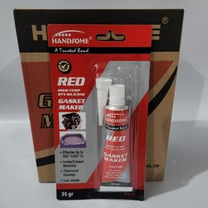 Jual Lem Red Silicone Sealant/Red Gasket Maker Handsome 35Gr isi 12 Pcs ...