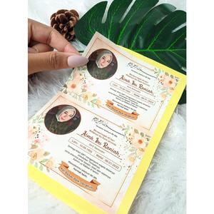 Jual Sticker dan Card Mengenang Wafatnya Stiker Card Label Tahlil Kartu ...