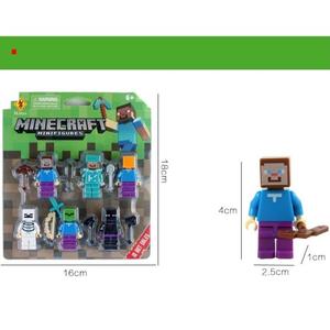Jual Minecraft Fure Set/Minecraft Cake Topper/Mainan Minecraft ...