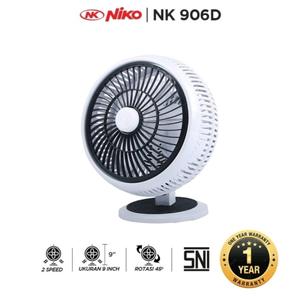 Jual NIKO Kipas Angin Meja Dinding Desk Fan 9 Inch Automatic Rotasi NK ...