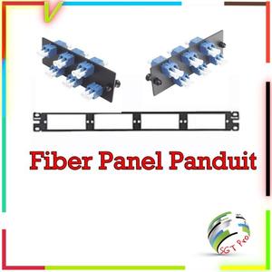 Jual Fiber Panel Panduit LC adapter single mode Opticom Fiber Adapter ...