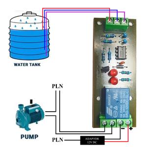 Jual Sensor Ketinggian Air Pompa Air Otomatis Liqulevel Controller ...