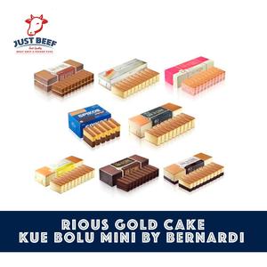 Jual Rious Gold Cake / Japanese Cake / Kue Bolu Mini By Bernardi 190g ...