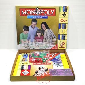 Jual Monopoly World Edition & Snake Ladder 2 in 1 Monopoli & Ular ...