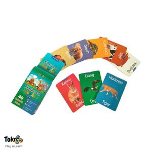 Jual Mainan Edukasi Anak My First Flash Cards Hewan Kartu Binatang ...