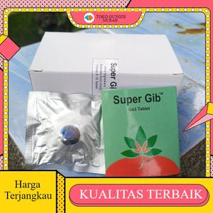 Jual 1 kotak isi 10 tablet super gib ga3 zpt pertumbuhan supergib ...