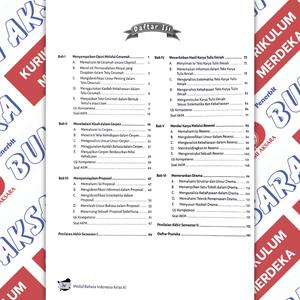 Jual Modul Bahasa Indonesia Kls Xi Smk/Mak Kurikulum Merdeka Bumi ...