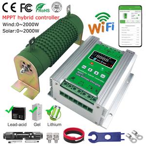 Jual MPPT Wind Solar Hybrid Charge Controller 1500W Wind & 1500W Solar ...