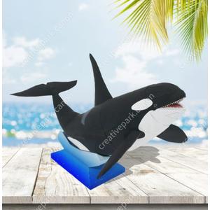 Jual Paus Orca BInatang animal diorama papercraft miniatur action ...