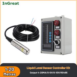 Jual Input Level Transmitter Liquid Level Sensor Controller Static ...
