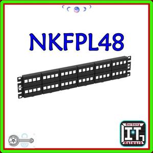 Jual Panduit frame panel 48 port / Patch Panel 48 port BLANK Panel ...