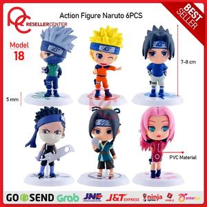 Jual ADA!!! [NARUTO] Manian Action Figure Naruto 6 PCS / Karakter ...