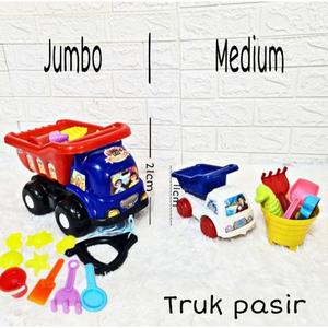 Jual Mainan mobil pasir mobil truk pantai mainan pasir istana space ...