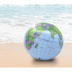 Jual Inflatable World Map Ball / Mainan Bola Balon Tiup Peta Dunia ...