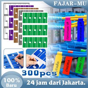 Jual 300pcs / 10 Lembar Label Penanda Kabel Jaringan Label Sticker ...