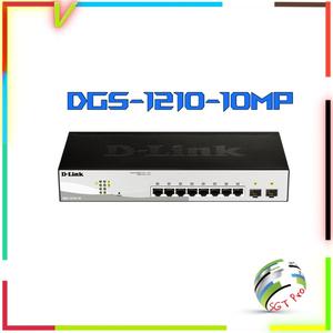 Jual DLink DGS-1210-10MP 8-port Gigabit Smart Managed PoE Switch ...