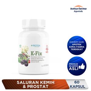 Promo BIOTEK K-FIX 60 KAPSUL / OBAT HERBAL SALURAN KEMIH / KIMIA FARMA ...