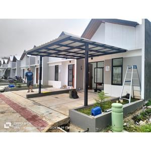 Jual kanopi baja ringan atap alderon RS 1layar terpasang +cet Terlaris ...