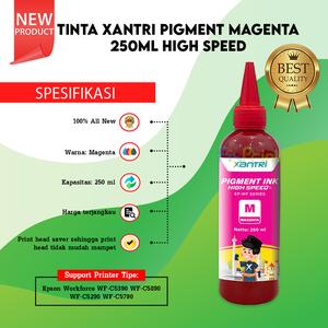 Jual Tinta Pigment Xantri High Speed 250ml Printer Epson WF-C5390 WF ...
