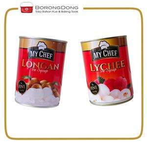 Jual MY CHEF Longan / Lychee - Buah Kaleng tbk - Lychee - Kota Bandung ...