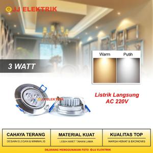 Jual Lampu Downlight LED 3W/5W/7W Lampu Spotlight 3/5/7 Watt Cahaya ...