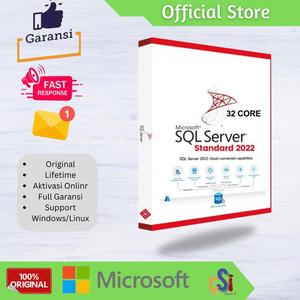 Jual Microsoft SQL Server 2022 Standard 32 Core Original Unlimite Cals ...