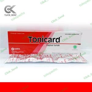 Jual Tonicard Strip - Menjaga Kesehatan Jantung - Original - 10 Kapsul ...